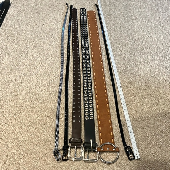 Accessories | Belt Bundle 6 Belts | Poshmark